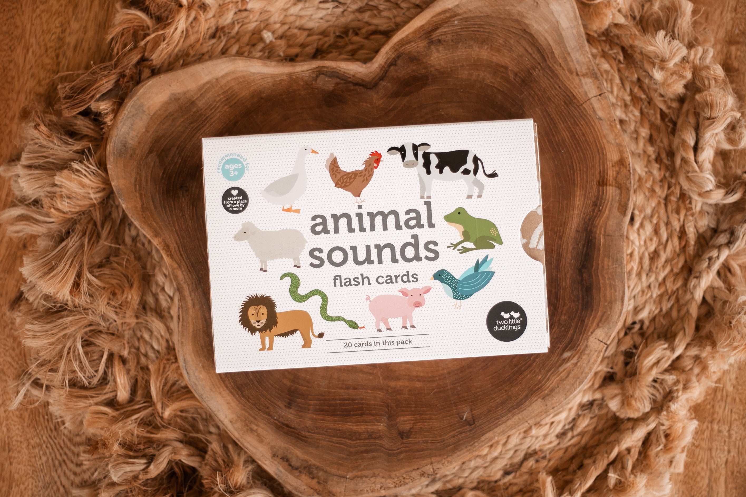 Animal Sounds Flash Cards – The Saltwater Collective