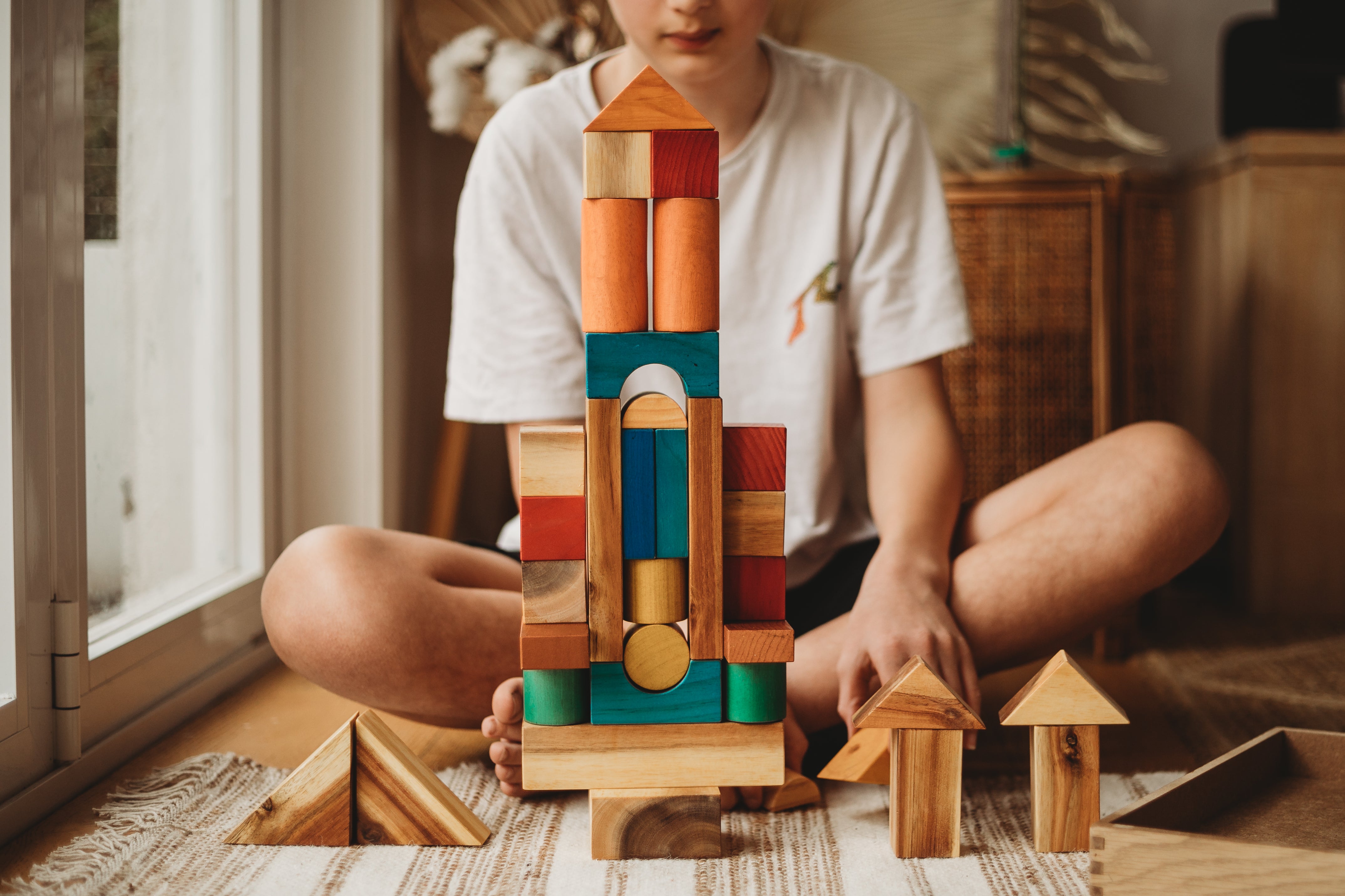 Natural Colour Wooden Blocks – The Saltwater Collective