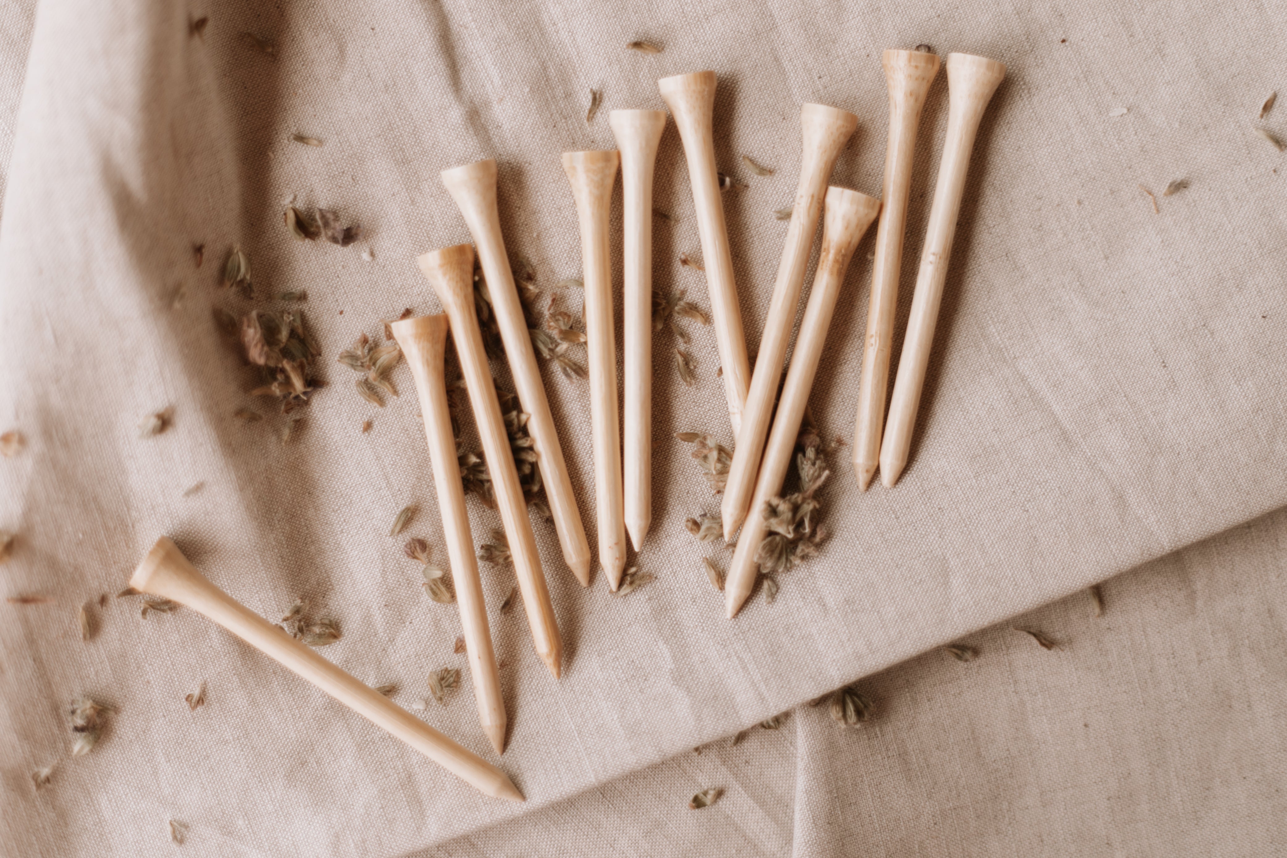 Wooden Golf Tees Set of 12 – The Saltwater Collective